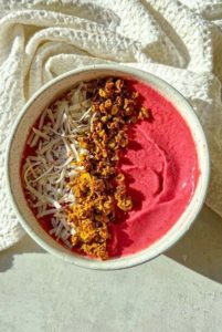 Raspberry Lemonade Protein Smoothie - Laura Live Well