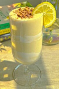 Lemon Cream Smoothie - Laura Live Well